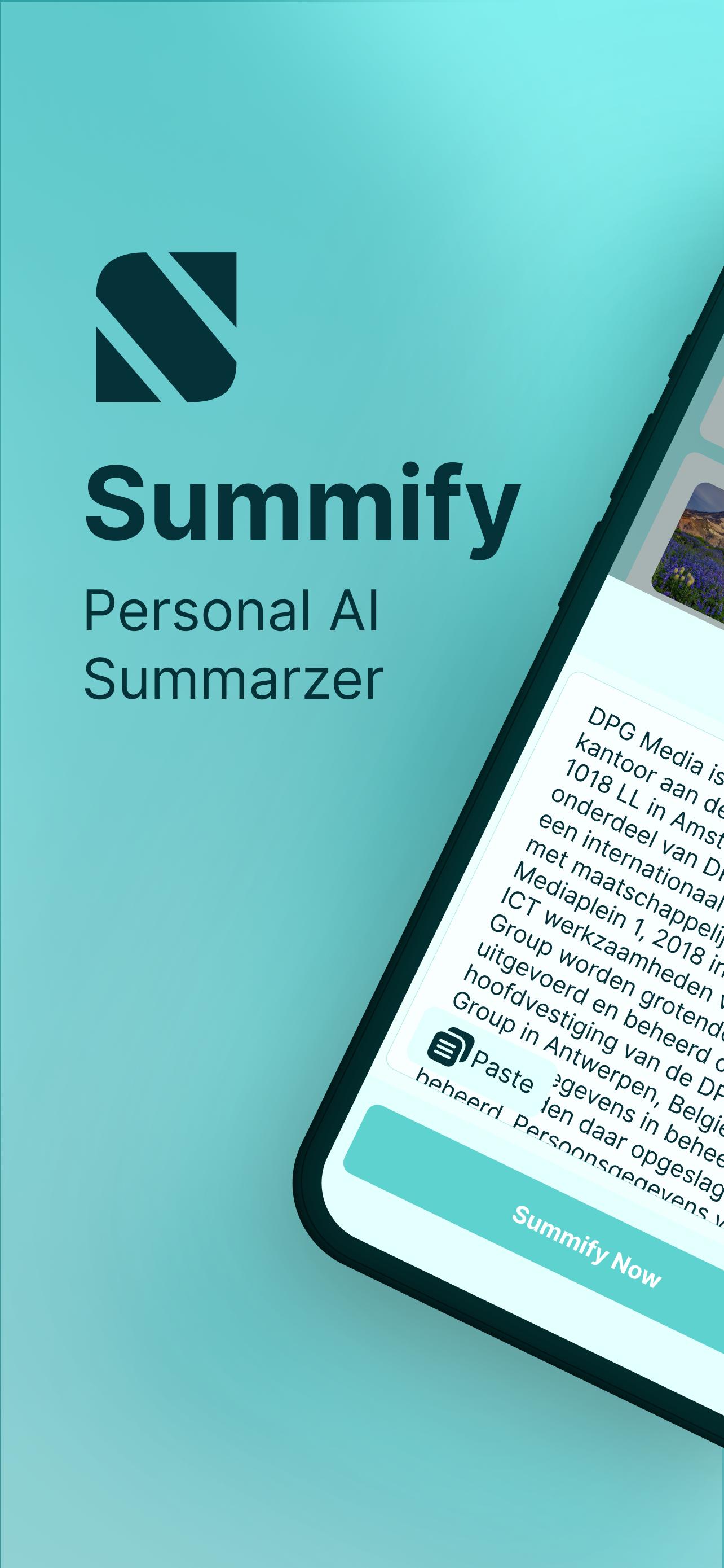 AI Text Summarizer - Summify APK for Android Download AI Text Summarizer - Summify APK for Android Download