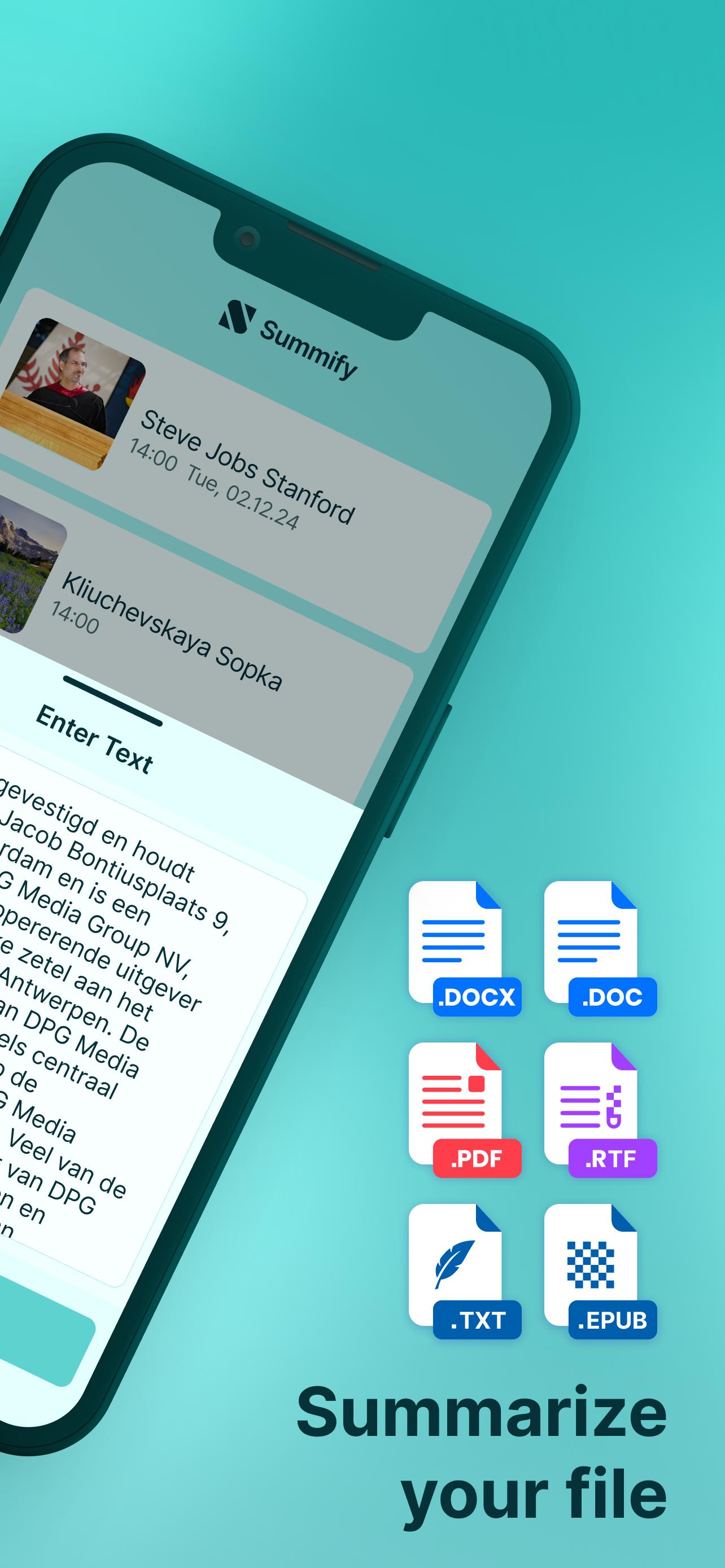 AI Text Summarizer - Summify APK for Android Download AI Text Summarizer - Summify APK for Android Download