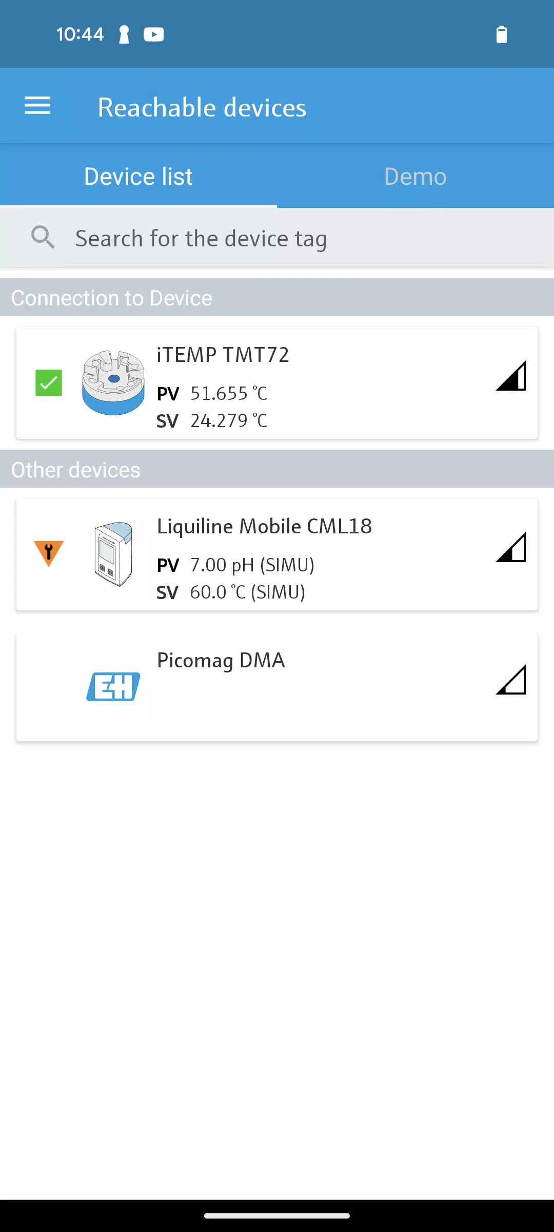 Скачать Endress+Hauser SmartBlue APK для Android - Последняя Версия