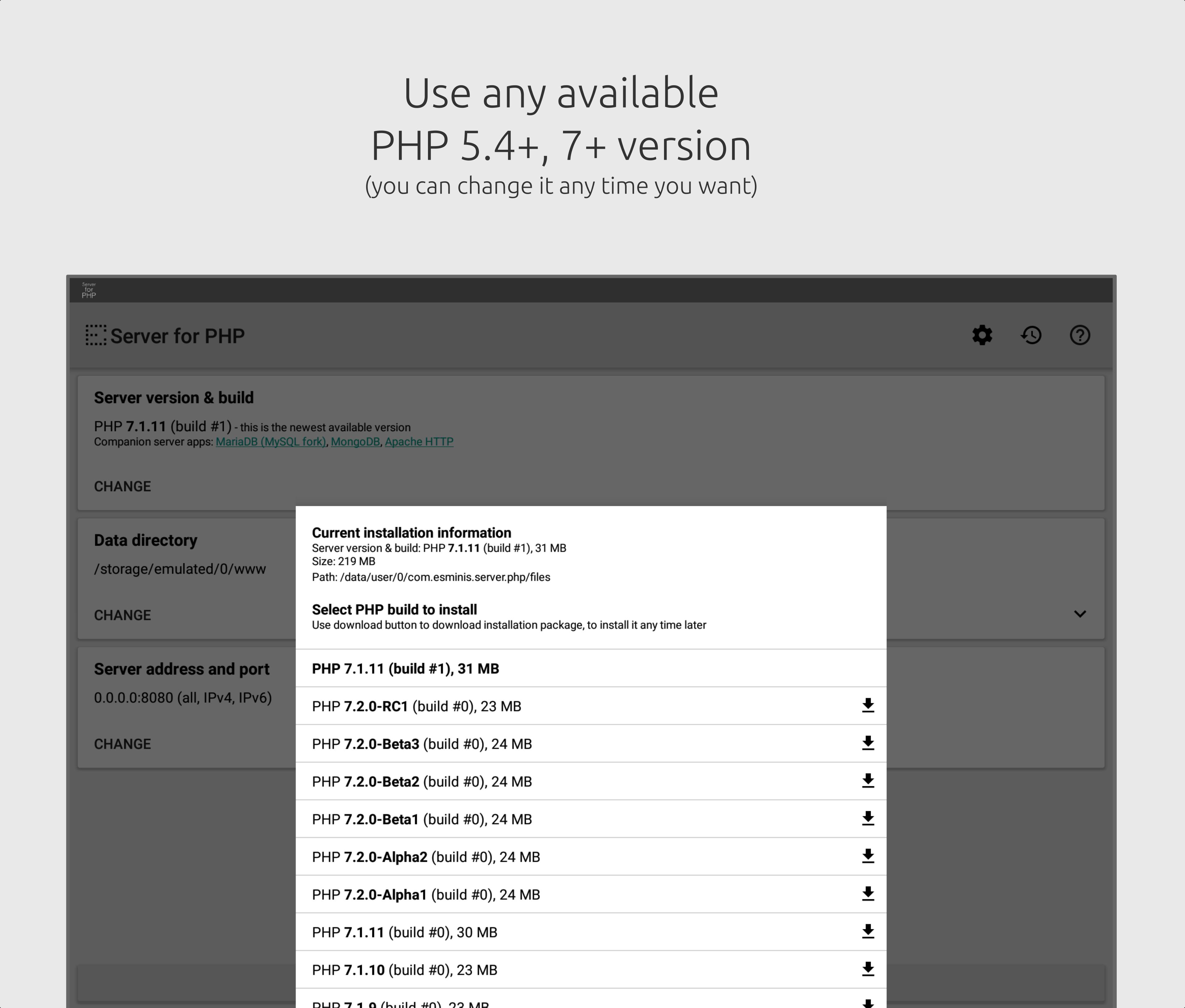 Server for PHP APK for Android Download Server for PHP APK for Android Download