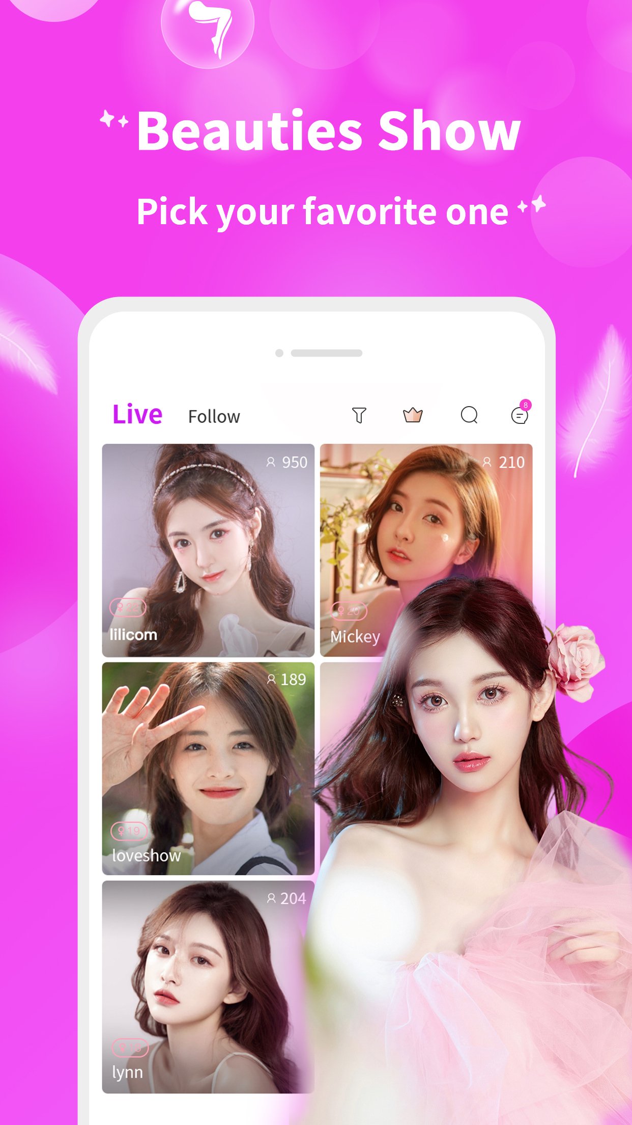FusiLive-Live Stream live chat APK for Android Download