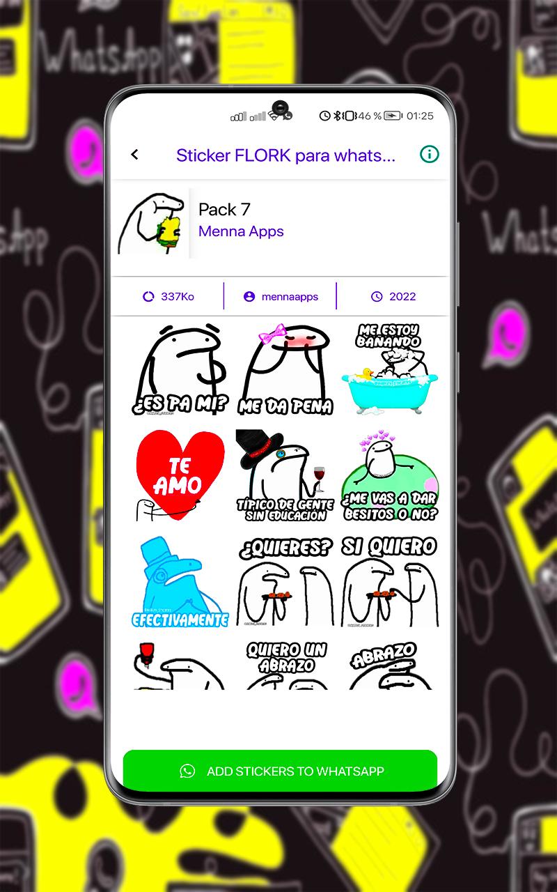 Flork Memes Stickers Wasticker Für Android Apk Herunterladen