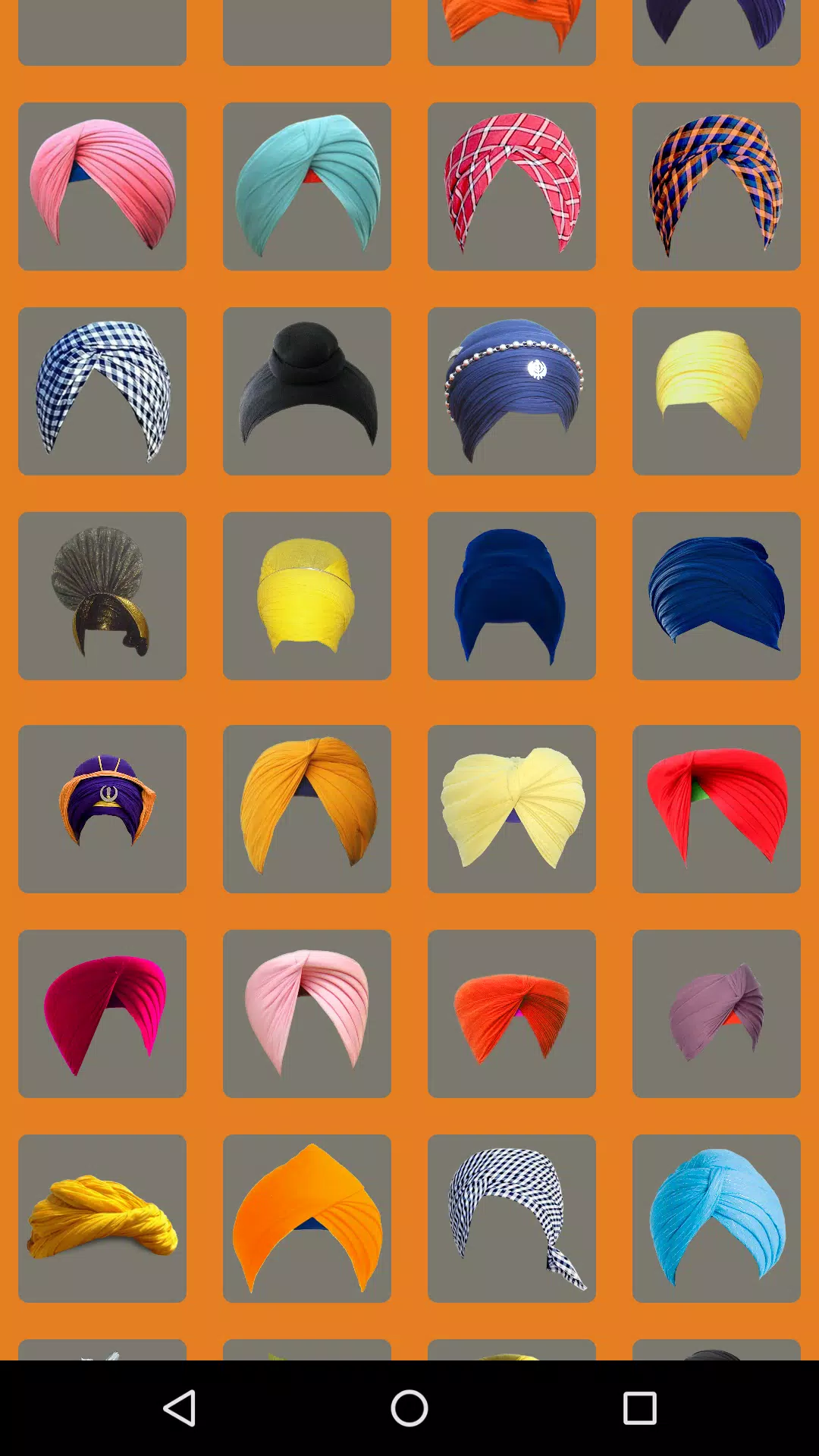 Punjabi Turban Colour