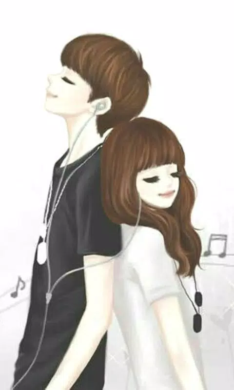 Cute Couple Cartoon Wallpapers Hd