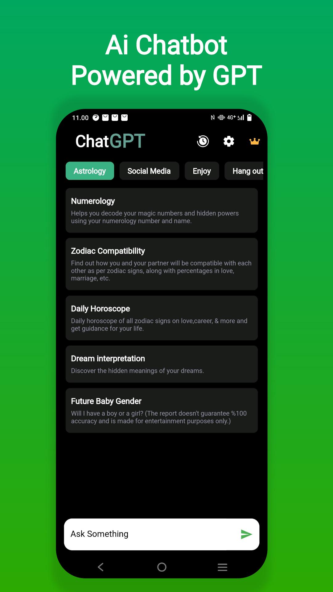 Open GPT: Ai Chatbot Assistant Android के लिए APK डाउनलोड करें Open GPT: Ai Chatbot Assistant Android के लिए APK डाउनलोड करें
