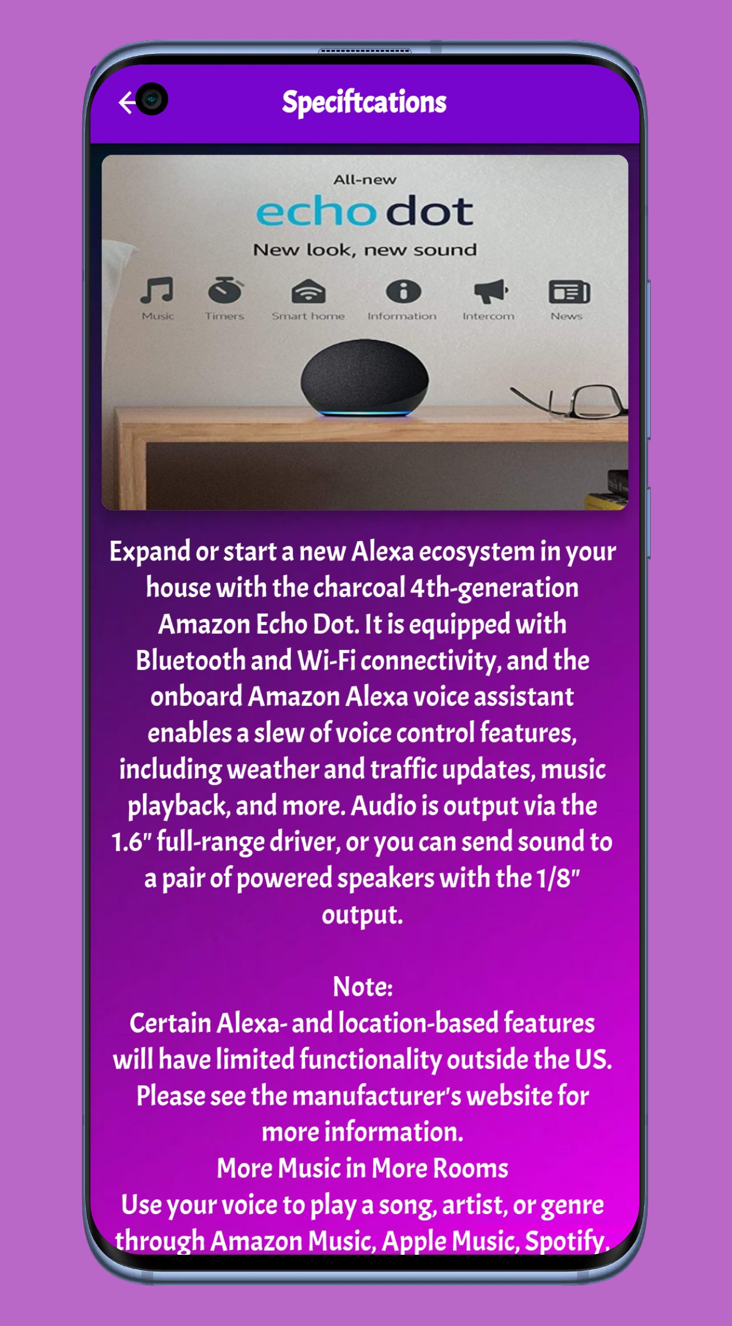 for echo dot 4th guide APK for Android Download