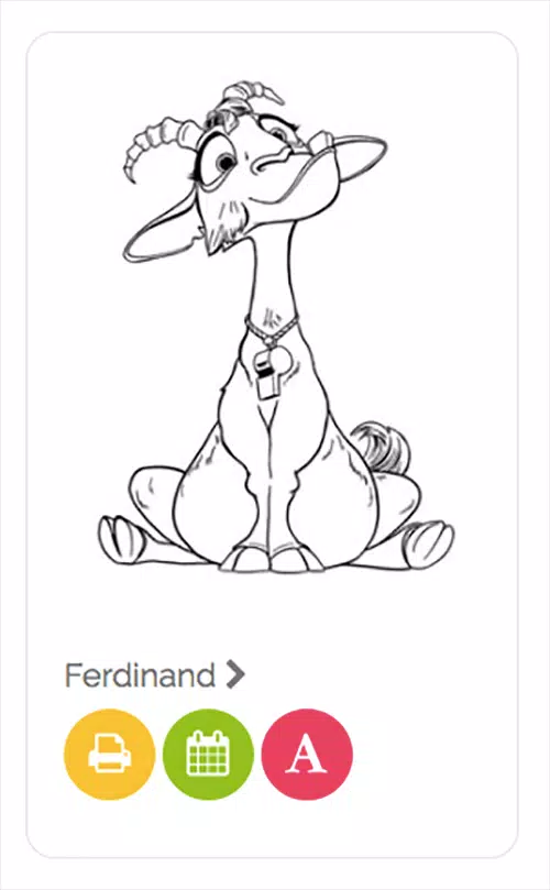 Ferdinand Movie Coloring Pages