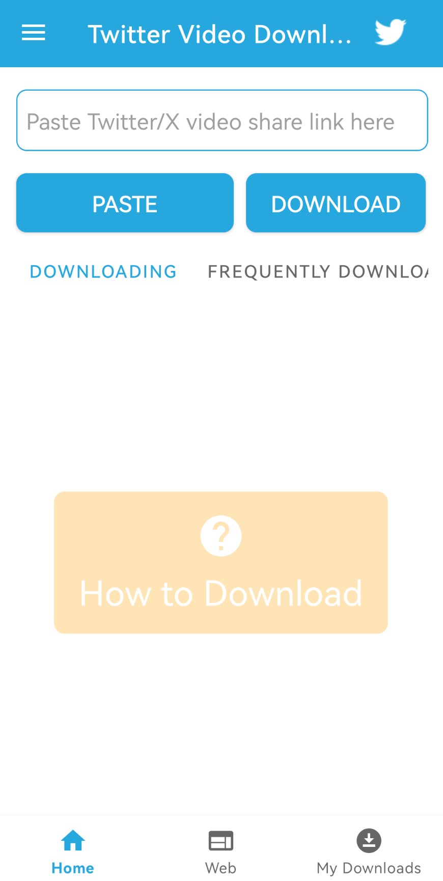 Twitter Video Downloader APK للاندرويد تنزيل