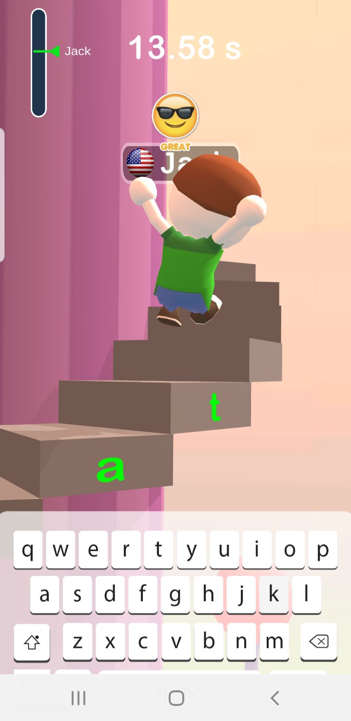 Typing Tower 3D APK für Android herunterladen