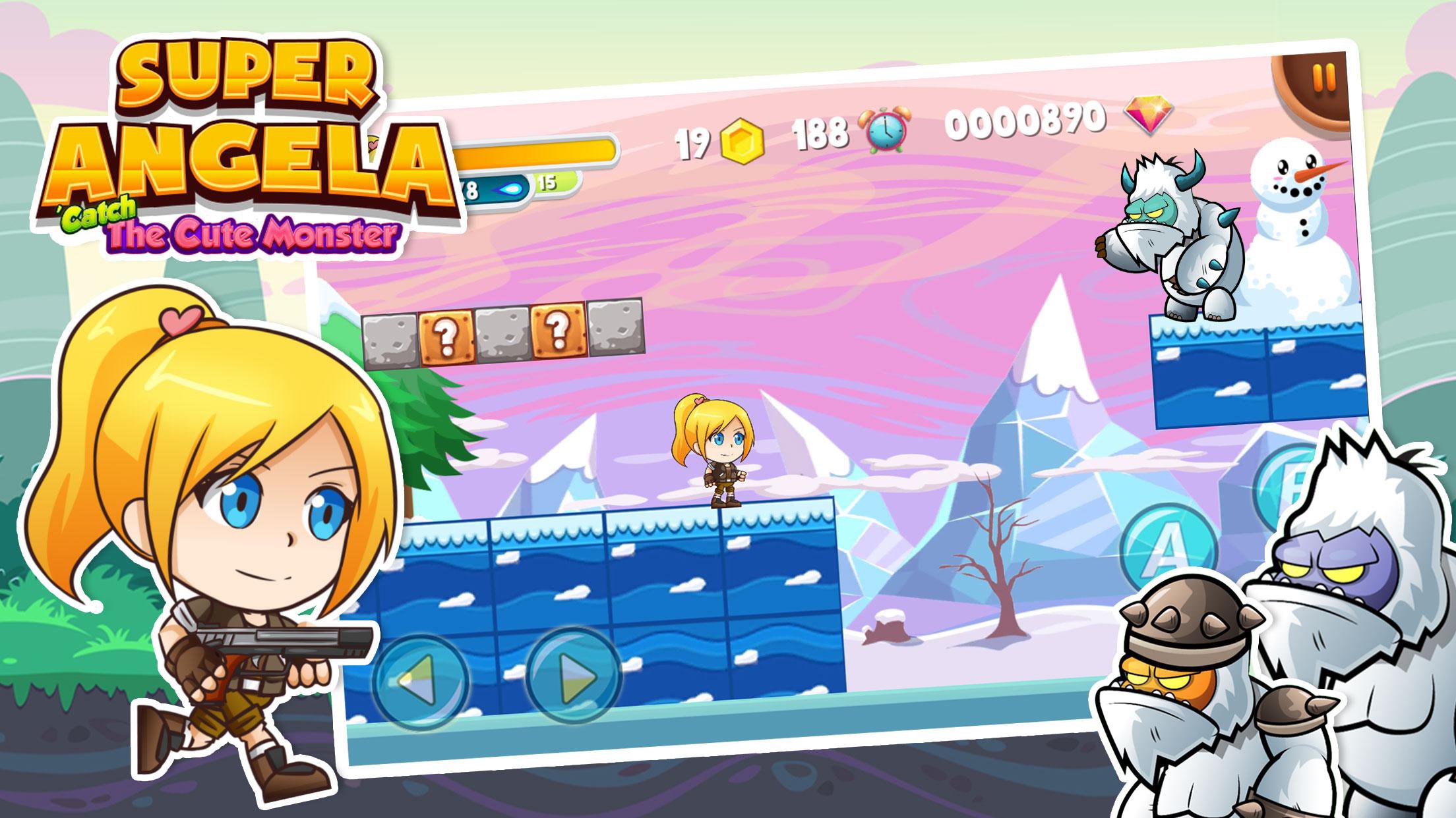 Super Angela Adventure : Catch The Cute Monster APK for Android Download