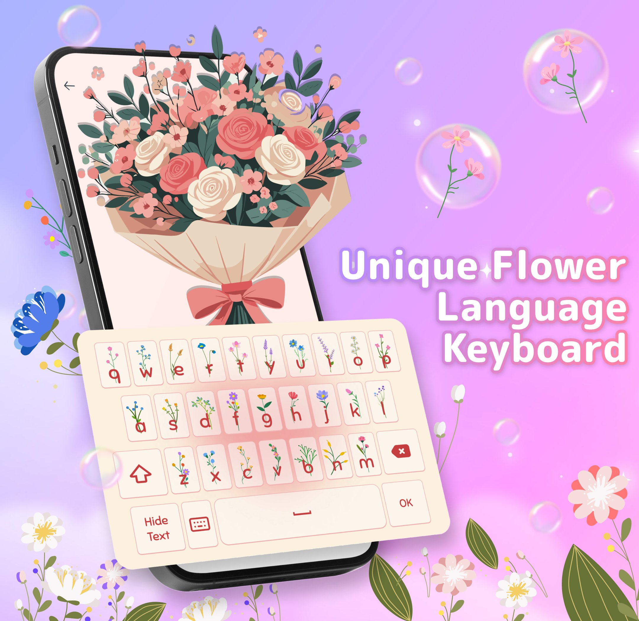 Flower Language Keyboard APK for Android Download