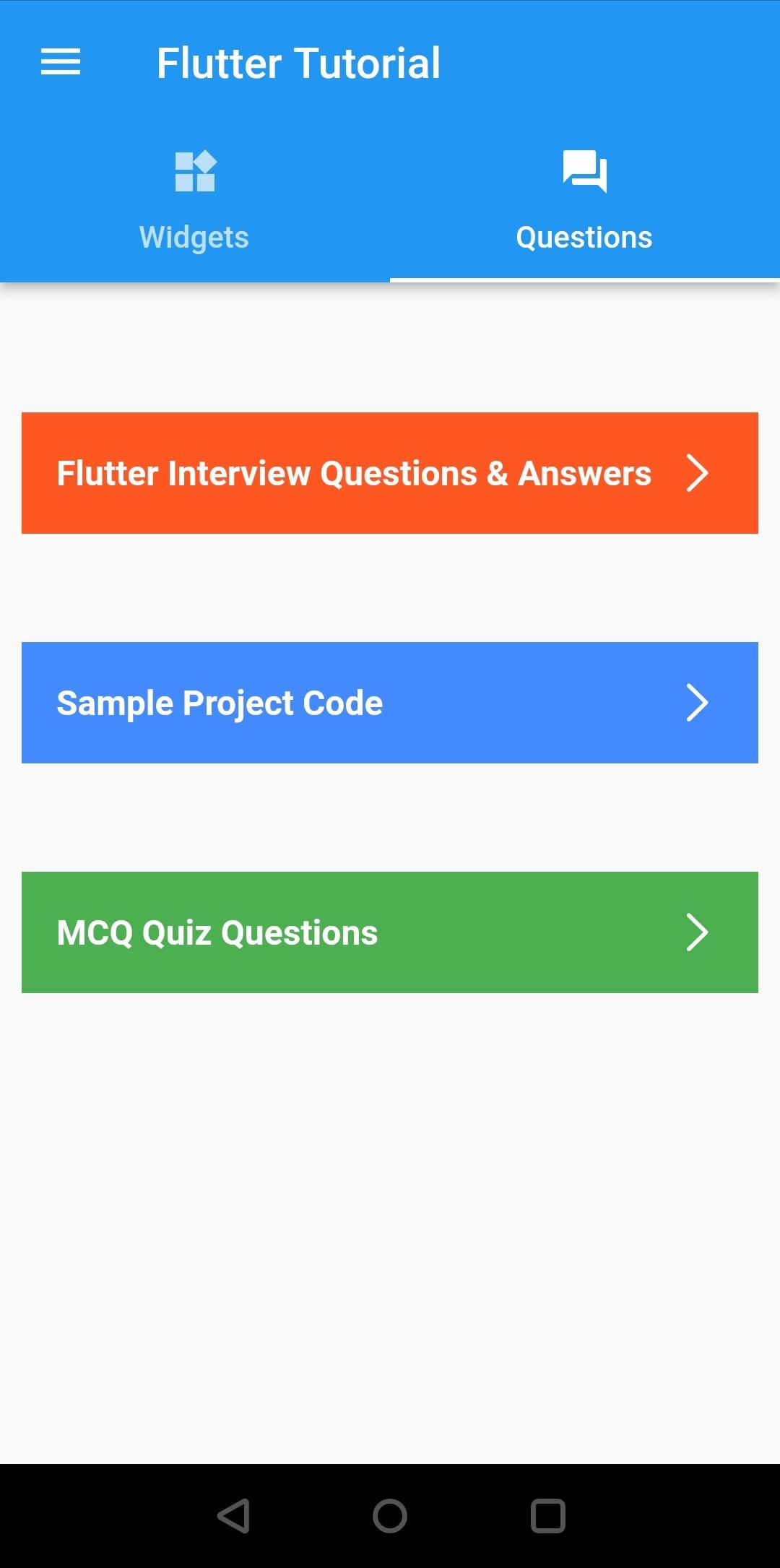 Flutter Tutorial APK for Android Download Flutter Tutorial APK for Android Download