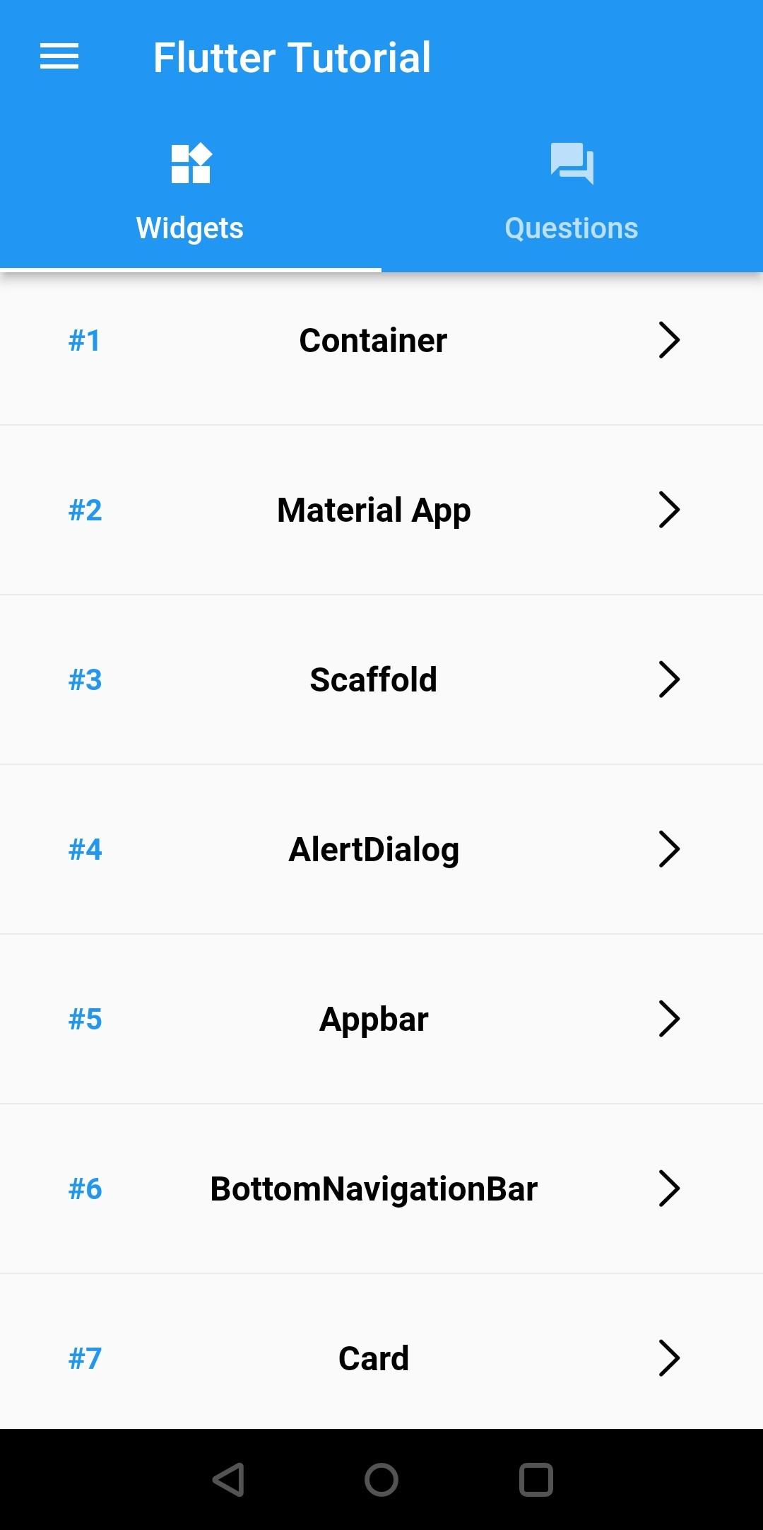 Flutter Tutorial APK for Android Download Flutter Tutorial APK for Android Download