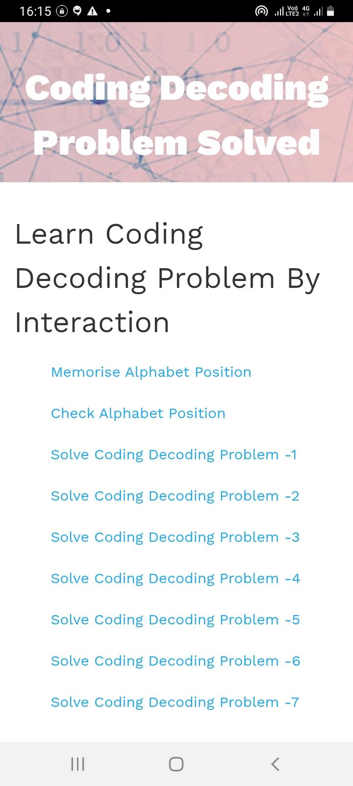 Coding Decoding APK for Android Download Coding Decoding APK for Android Download