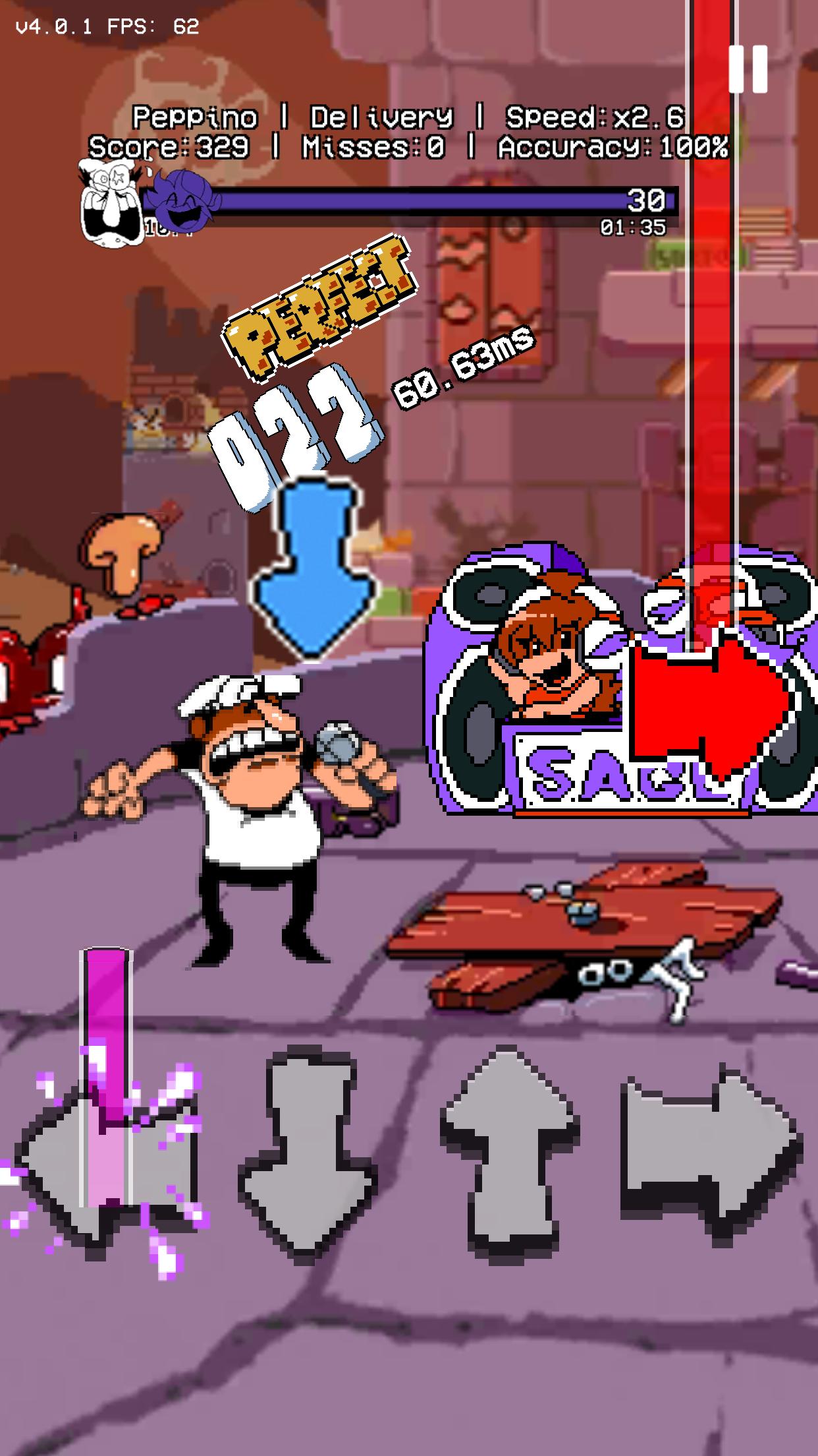 Скачать Fnf Pizza Funkin Tower Peppino Apk для Android