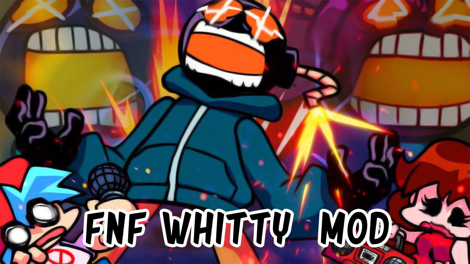 FNF Friday Night Whitty Vs Tricky Game APK للاندرويد تنزيل
