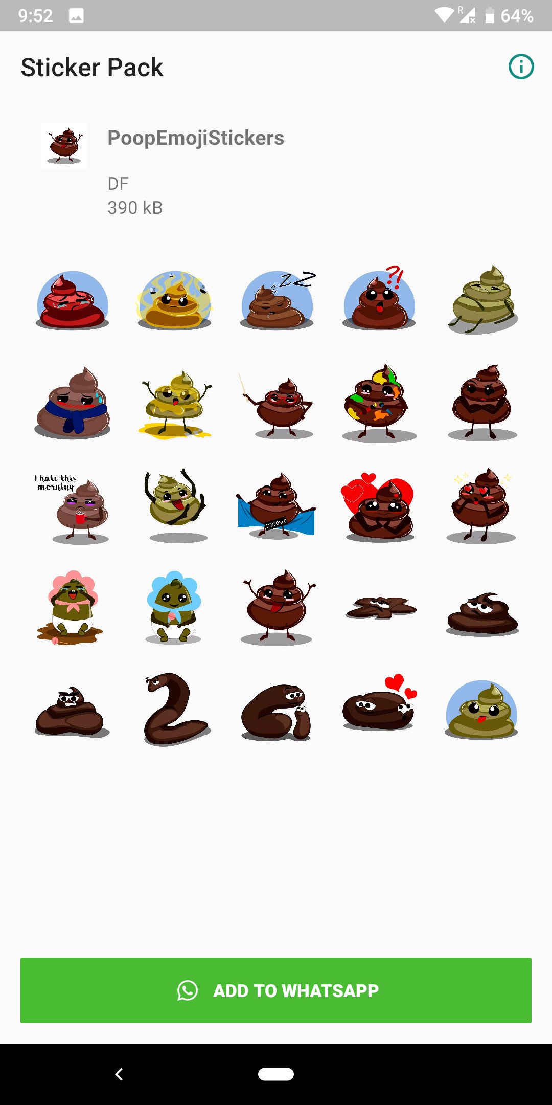 Poo Stickers for WhatsApp - Poop WAStickerApps La Última Versión 1.0 ...