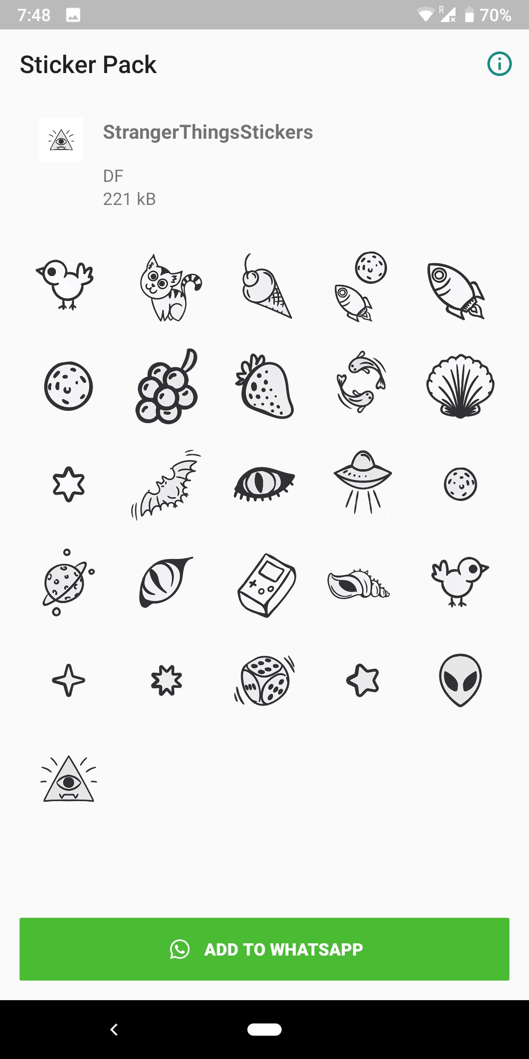 Sketch Stickers for Whatsapp Latest Version 1.0 for Android