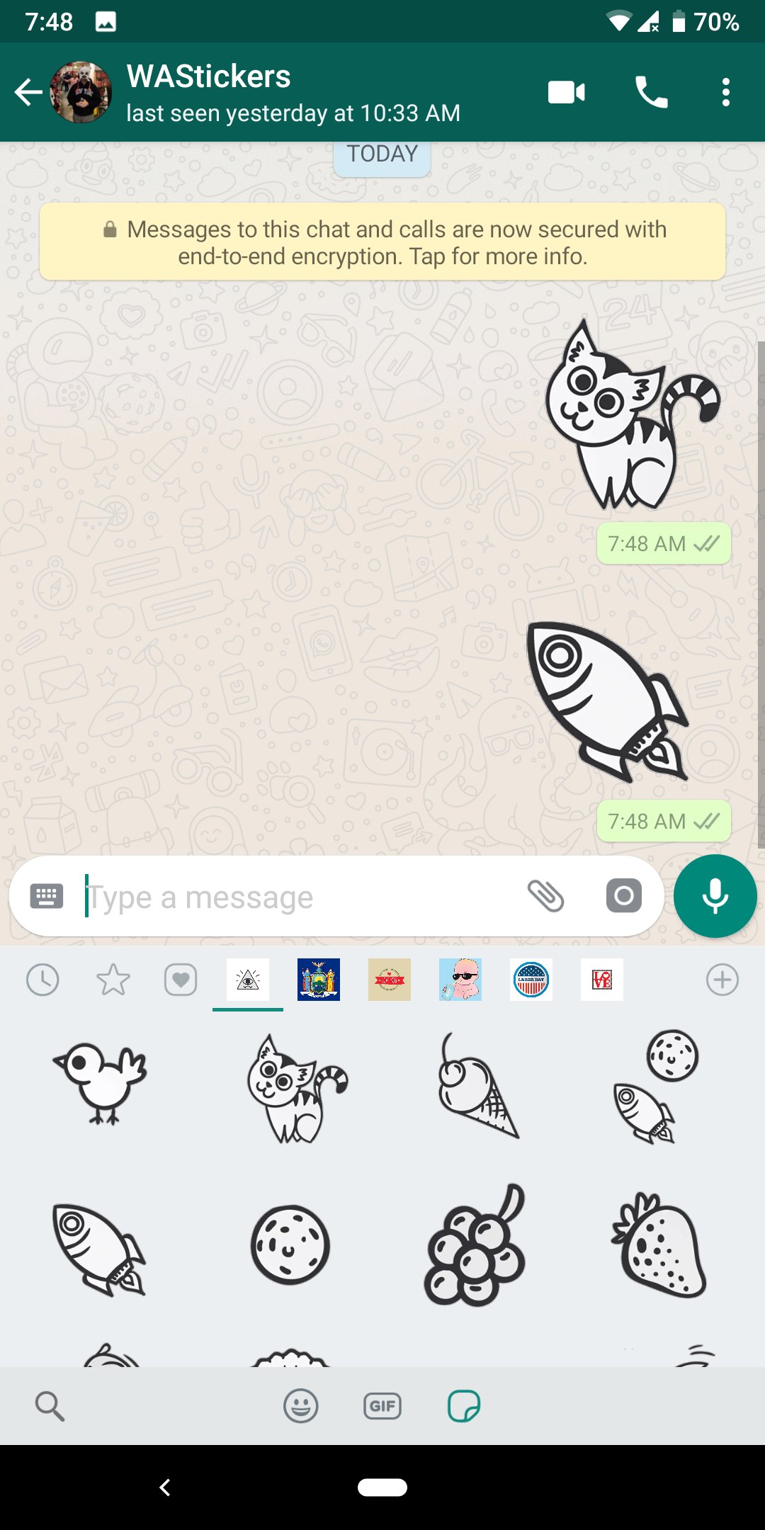 Sketch Stickers for Whatsapp Versi Terbaru 1.0 untuk Android