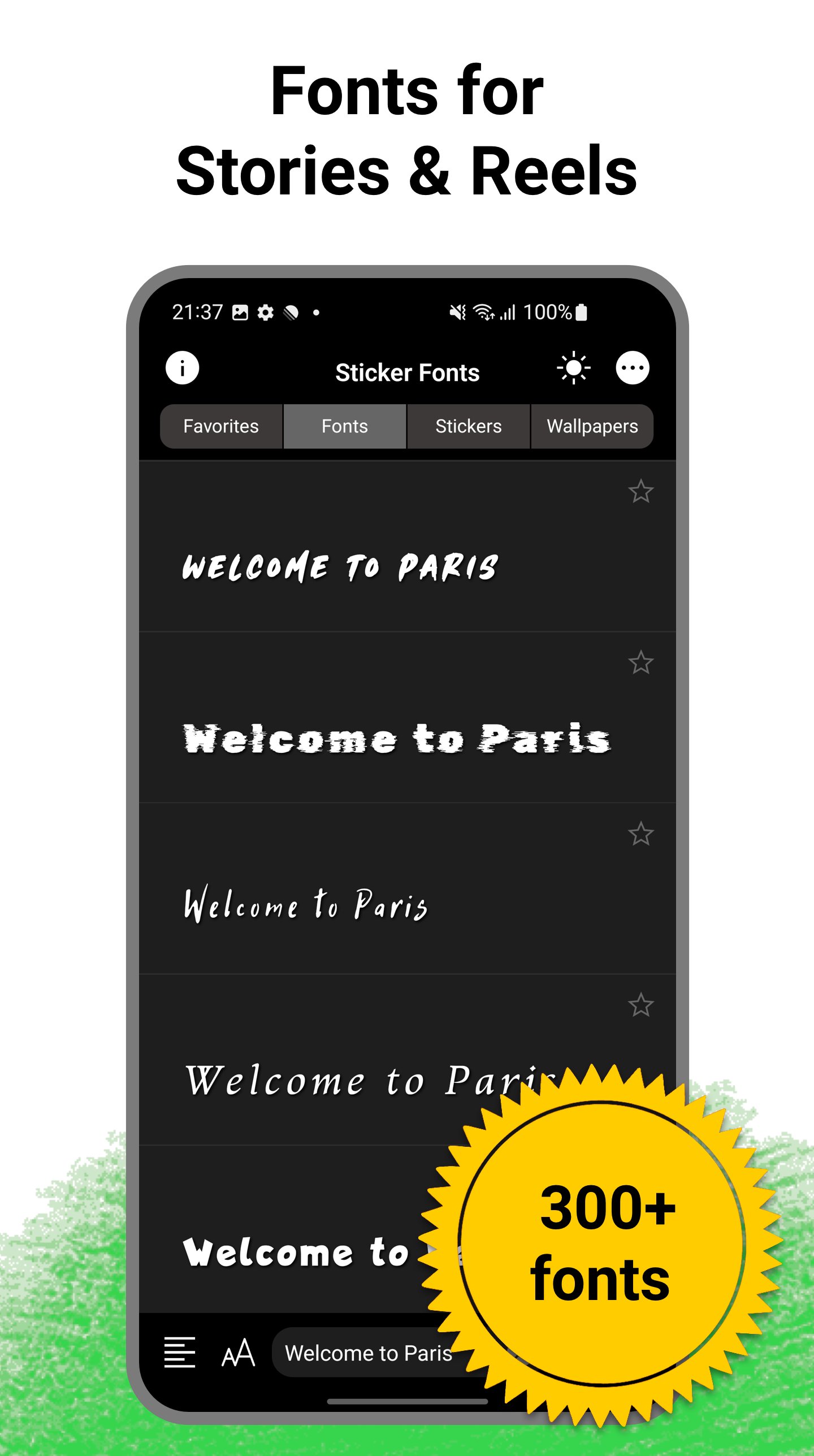 Instagram Fonts for Stories安卓版應用APK下載