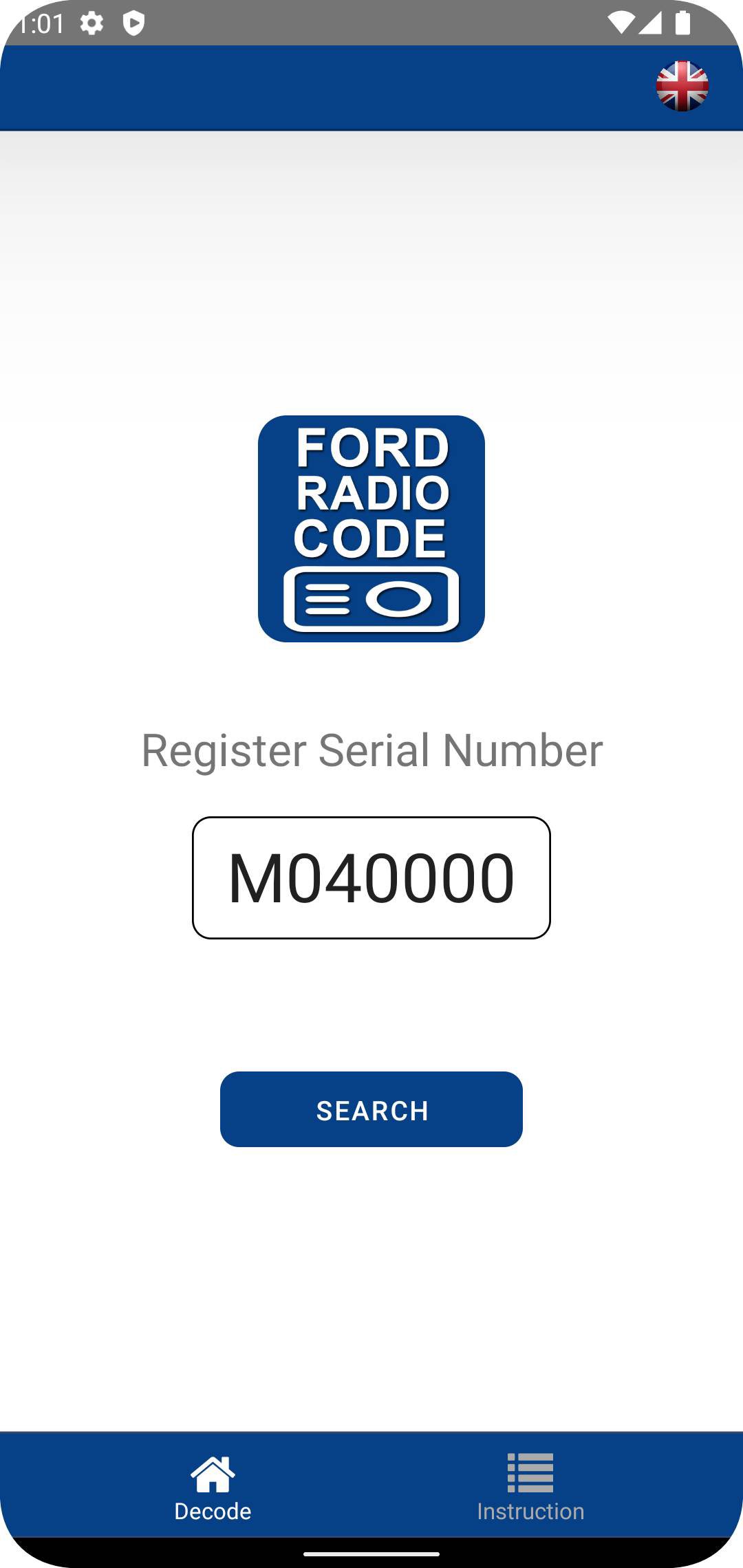 Ford Car Radio Decoder APK for Android Download