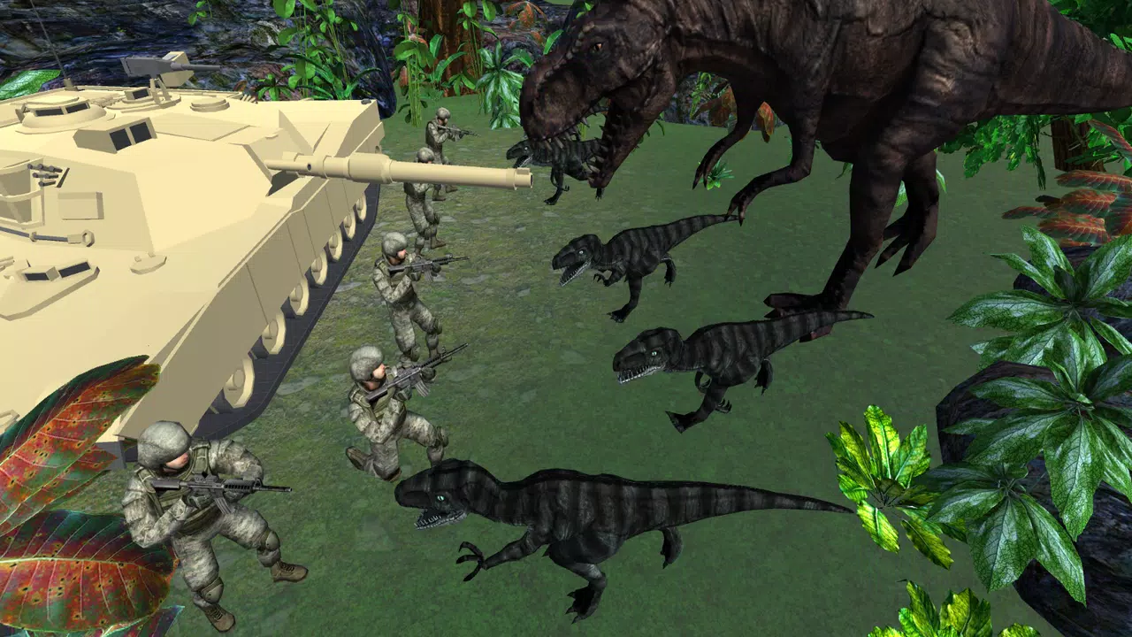 Military Vs Dinosaurs