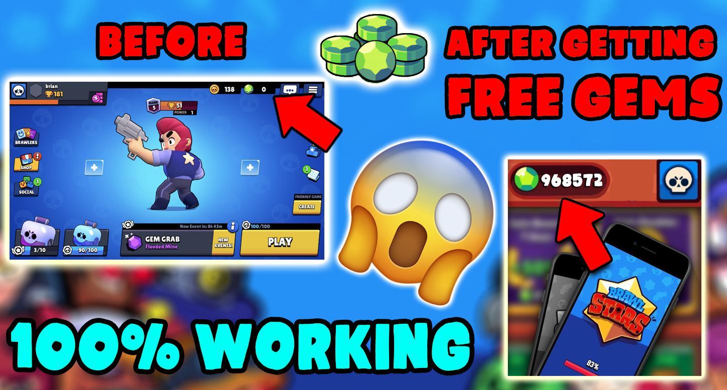 Get Gems For Brawl Stars Now Gems Guide 2019 Apk For Android Download