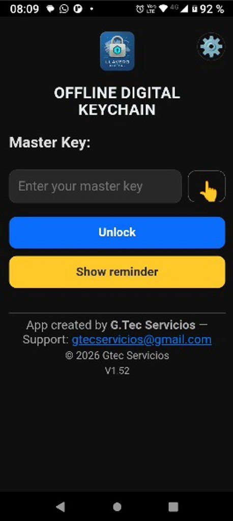 Off Line Digital Keychain APK for Android Download