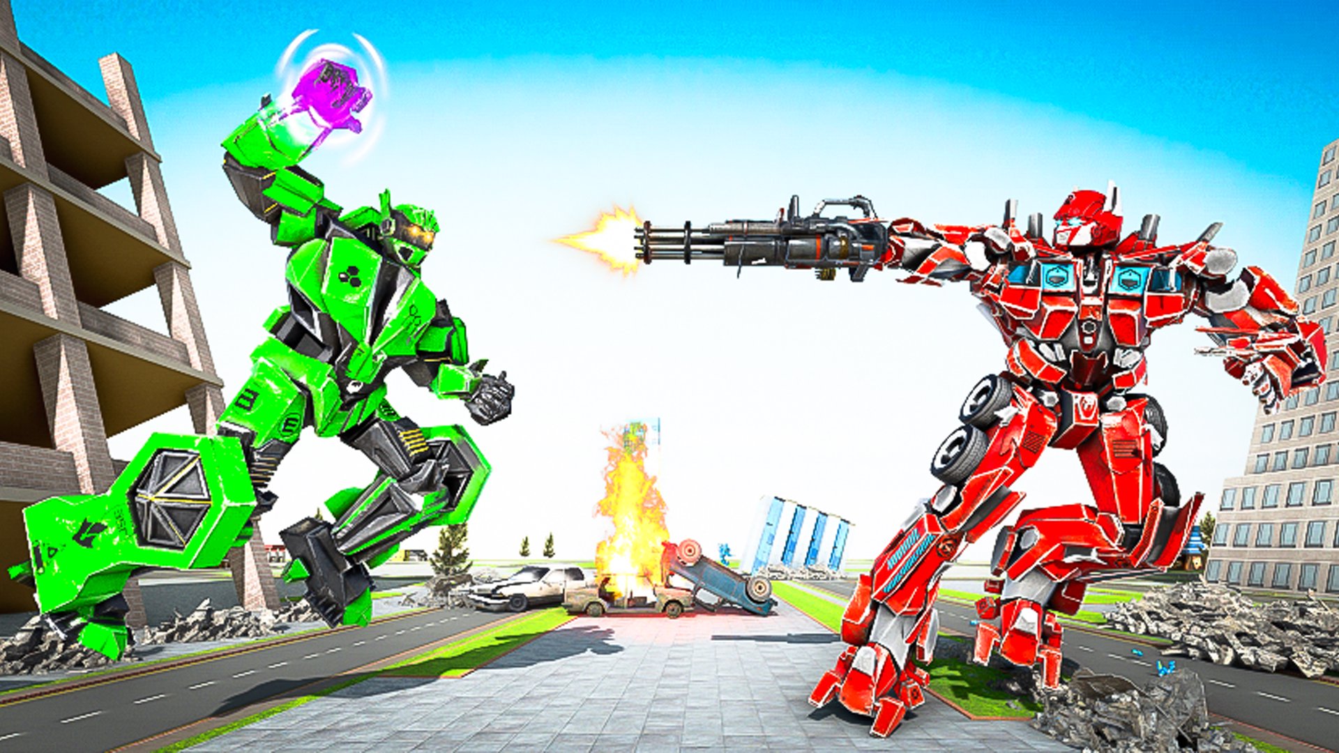 Robot War Transforme Supercar APK for Android Download