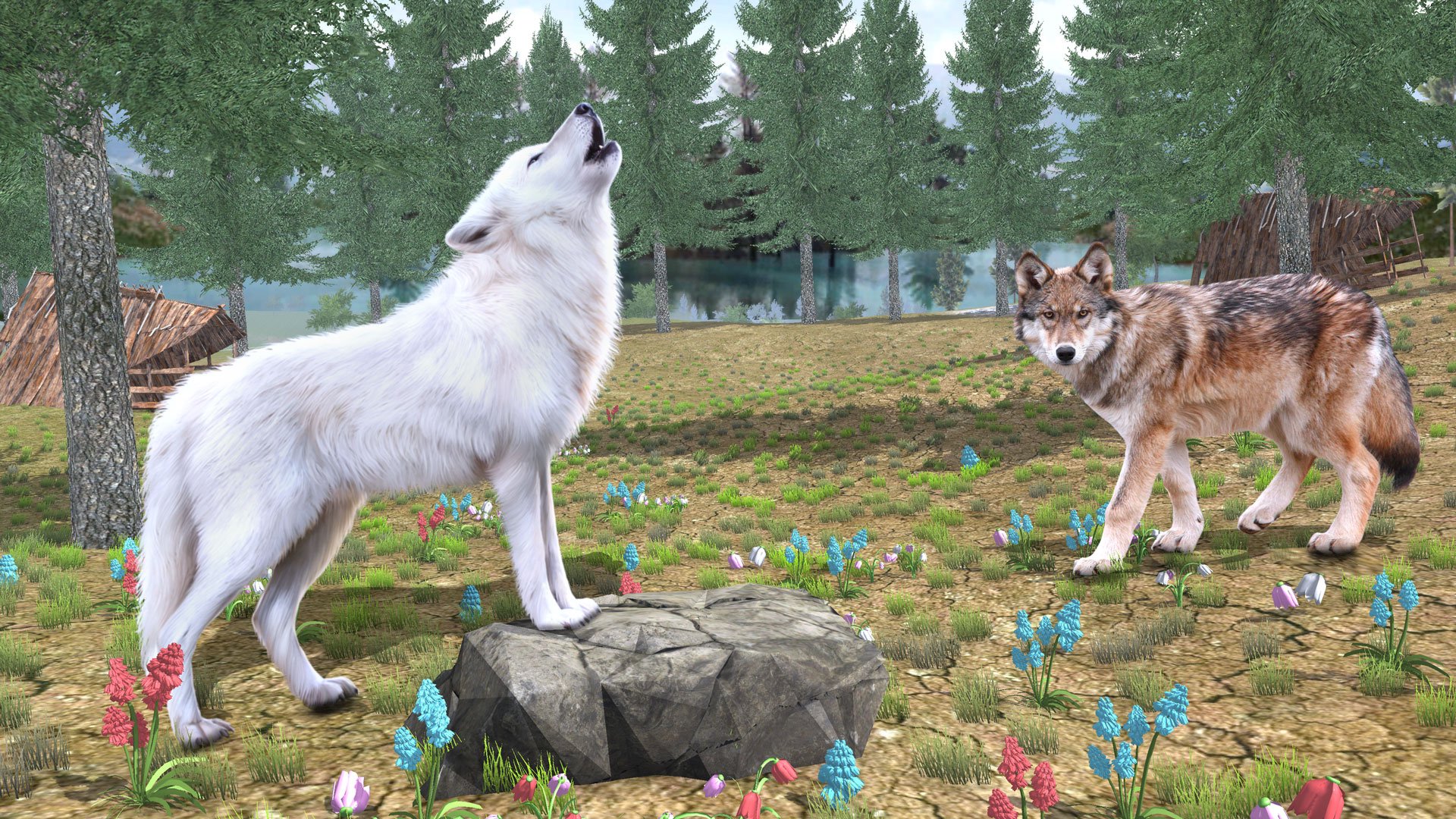 Download do APK de Real Wolf Simulator Wolf Games para Android