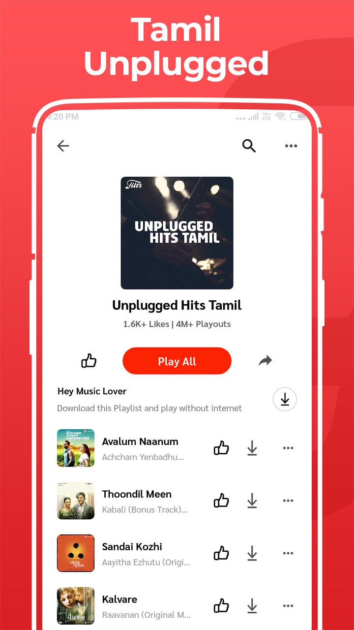 Unplugged Bollywood, Old Hindi, Mashup, MP3 songs APK Download for ...