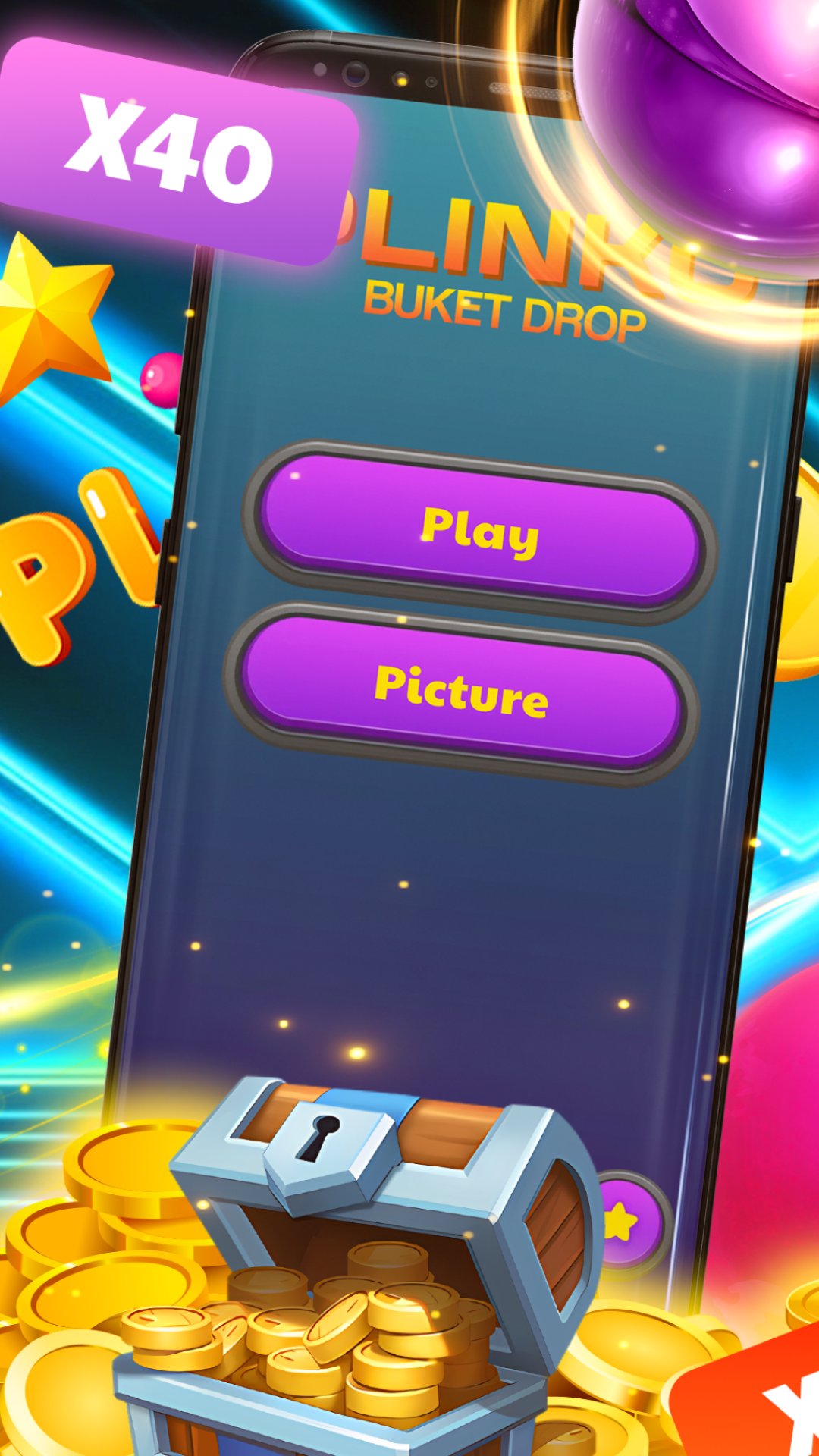 Plinko Buket Drop APK للاندرويد تنزيل