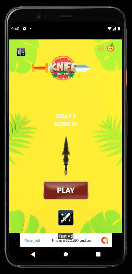 Knife Fruits Hit Game APK für Android herunterladen
