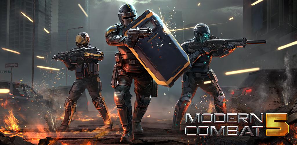 Como baixar Modern Combat 5: mobile FPS apk versão mais recente para ...