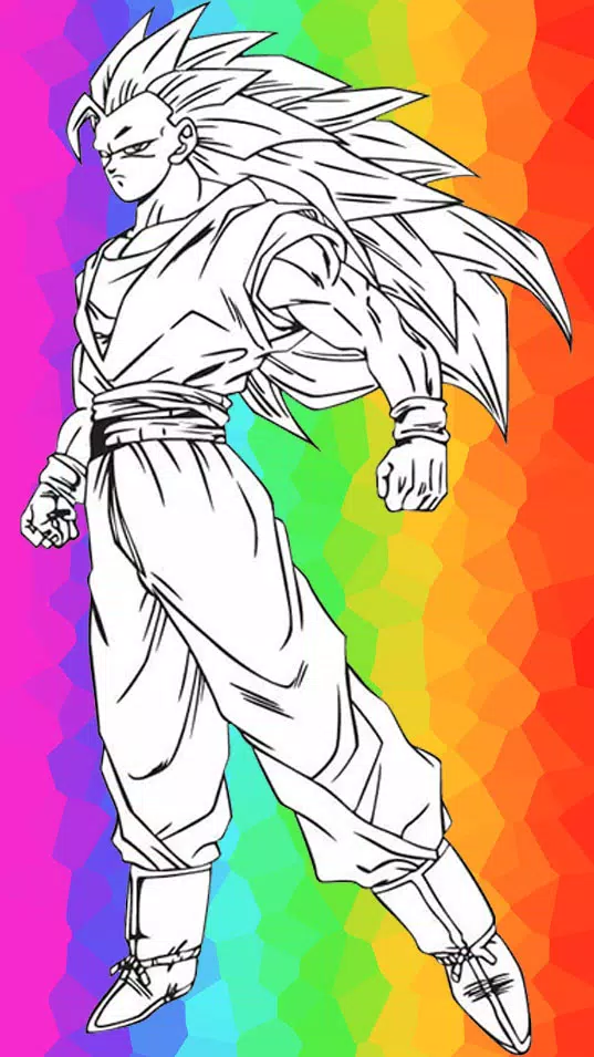 Goku Super Saiyan 3 Coloring Pages