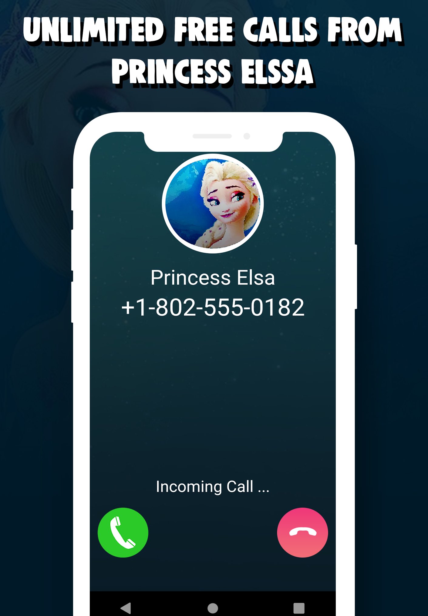 Talk To Princess - Princess Elsa's Call Simulator APK for Android Download