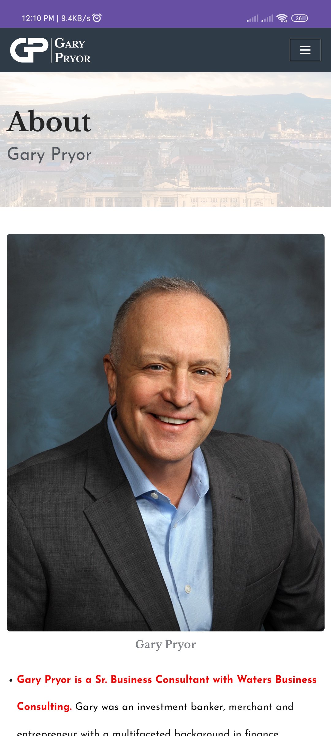 Gary Pryor - Org APK 1.0 pour Android Gratuit télécharger