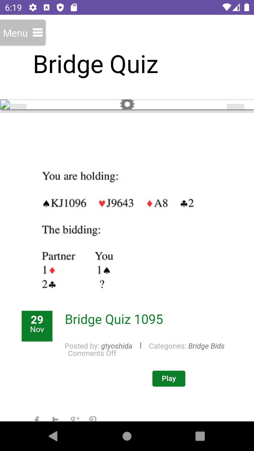 Descargar Bridge Quiz APK Última Versión 1.5 para Android