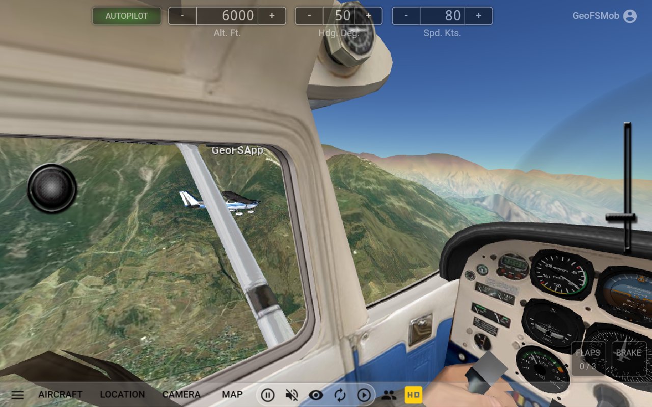 GeoFS - Flight Simulator Latest Version 1.8.8 for Android