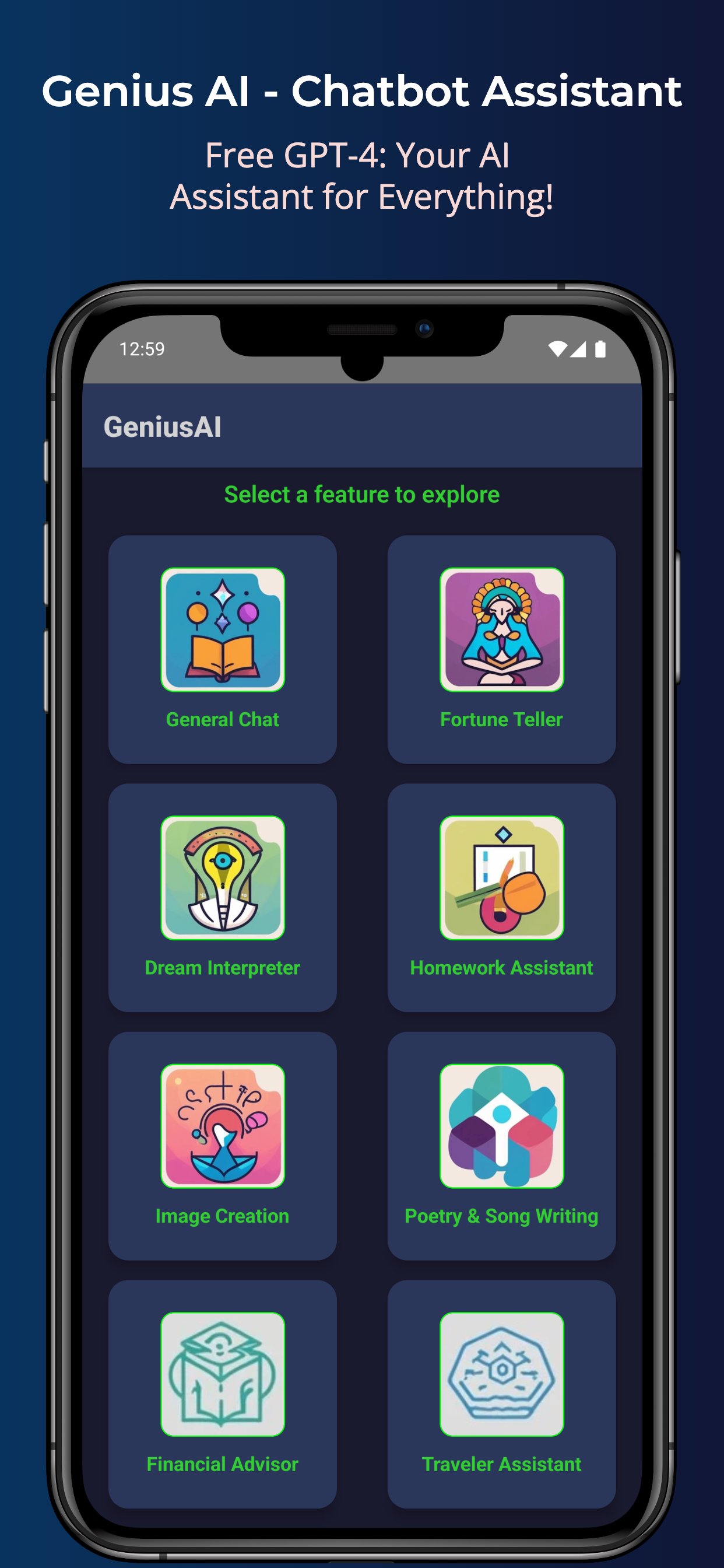 Genius AI - Chatbot Assistant APK for Android Download