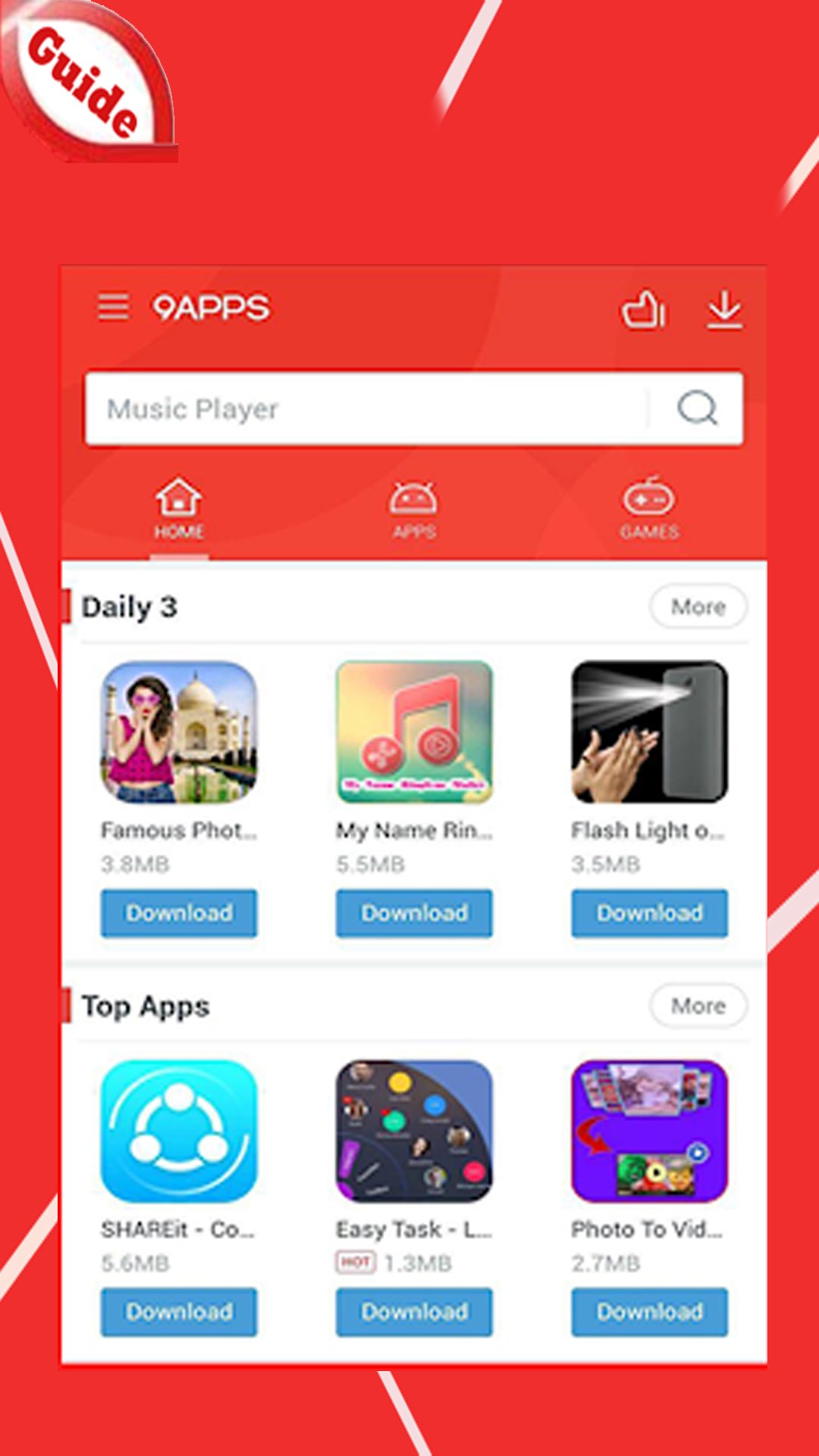 Guide for 9app Mobile Market 2020 APK for Android Download