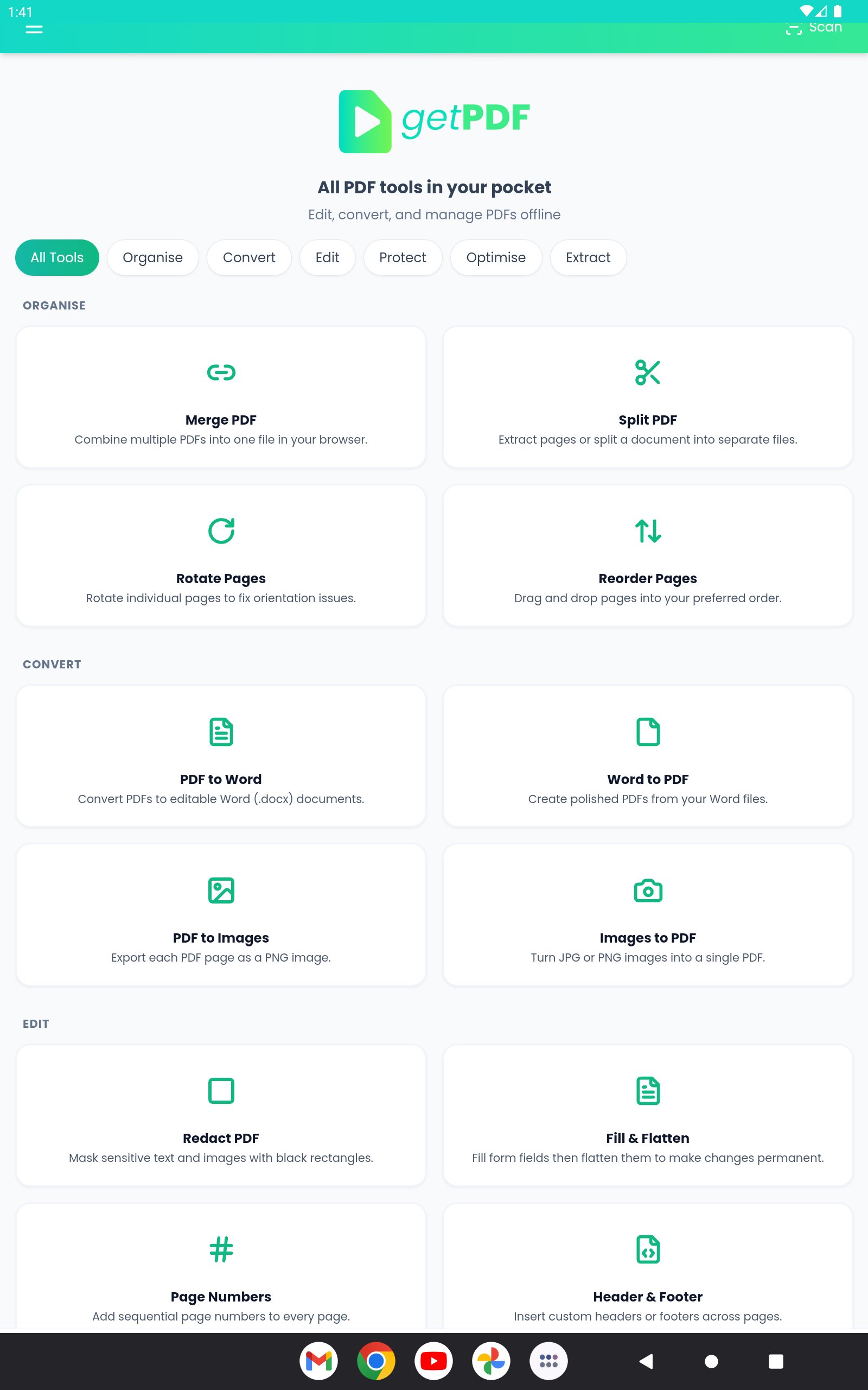 GetPDF – PDF Editor & Tools APK for Android Download