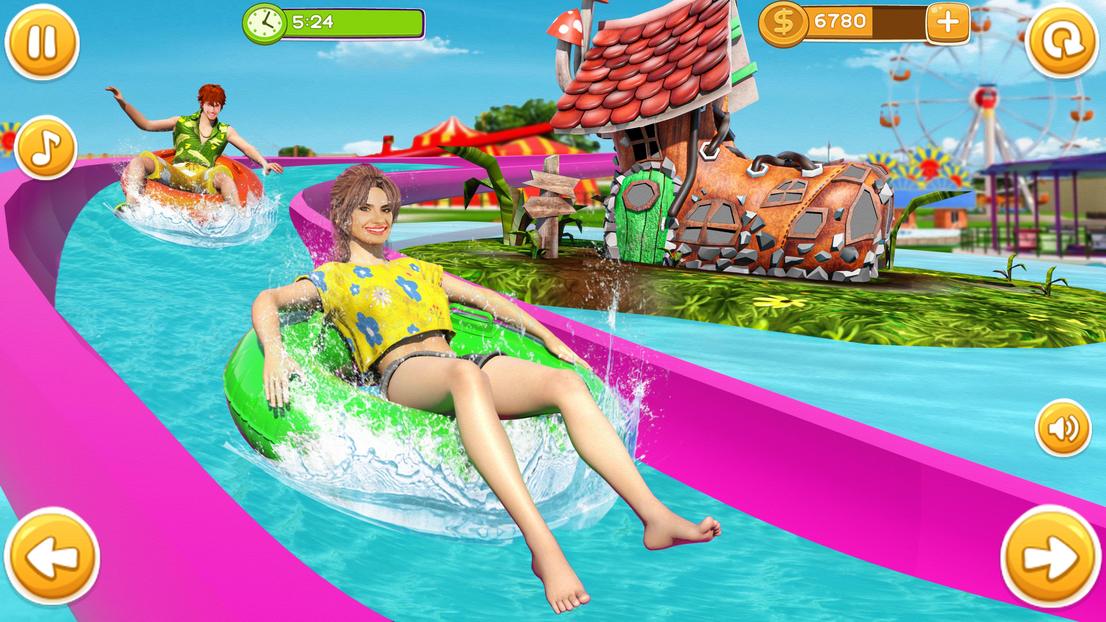Water Slide Uphill Rush Races Apk For Android Download