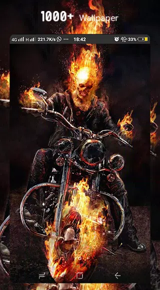 Ghost Rider Logo Wallpaper