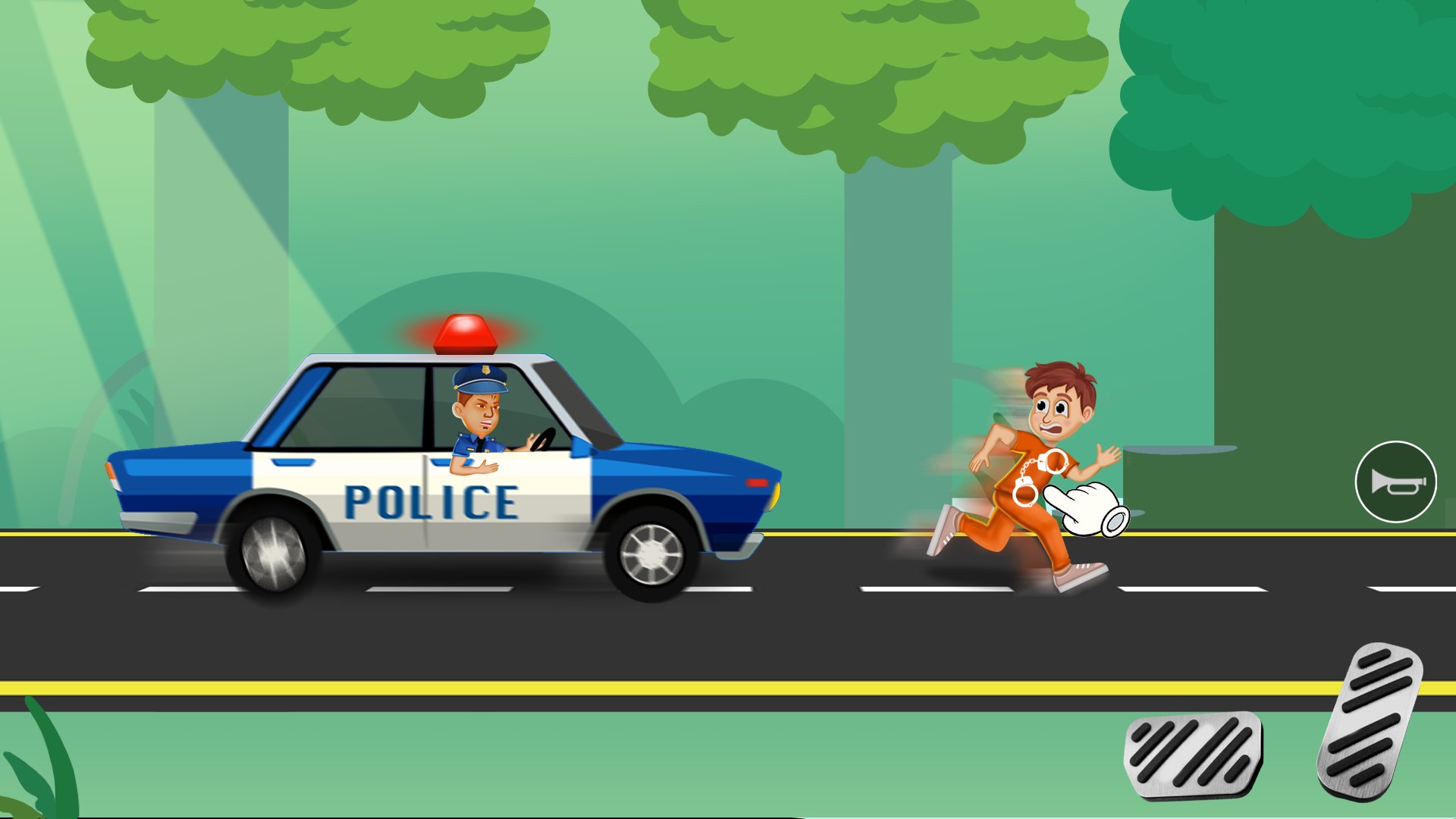 Android İndirme için Police Car Games for Kids APK