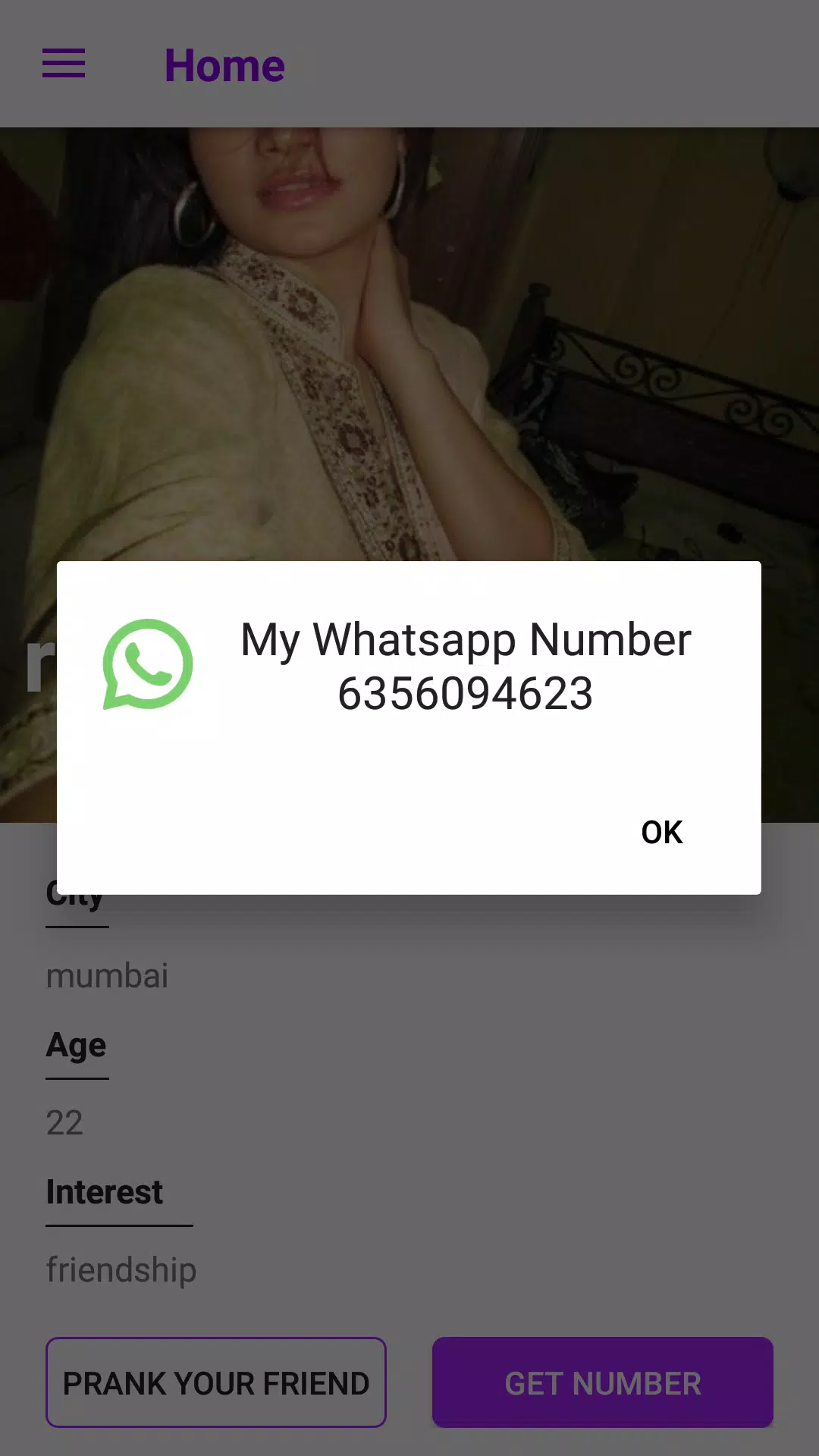 Girls Mobile Number For Friendship