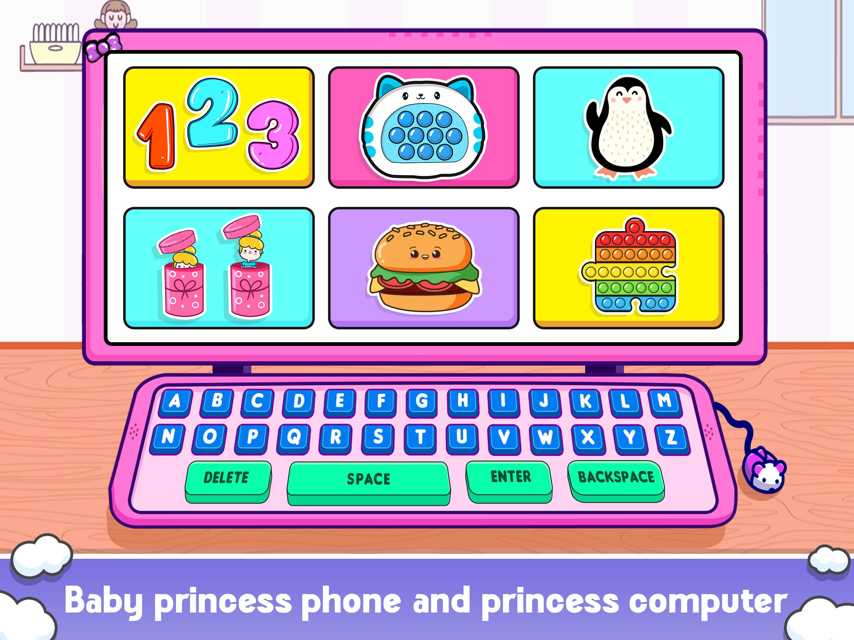 Download Baby Tablet Princess Computer 18.0 Android APK File