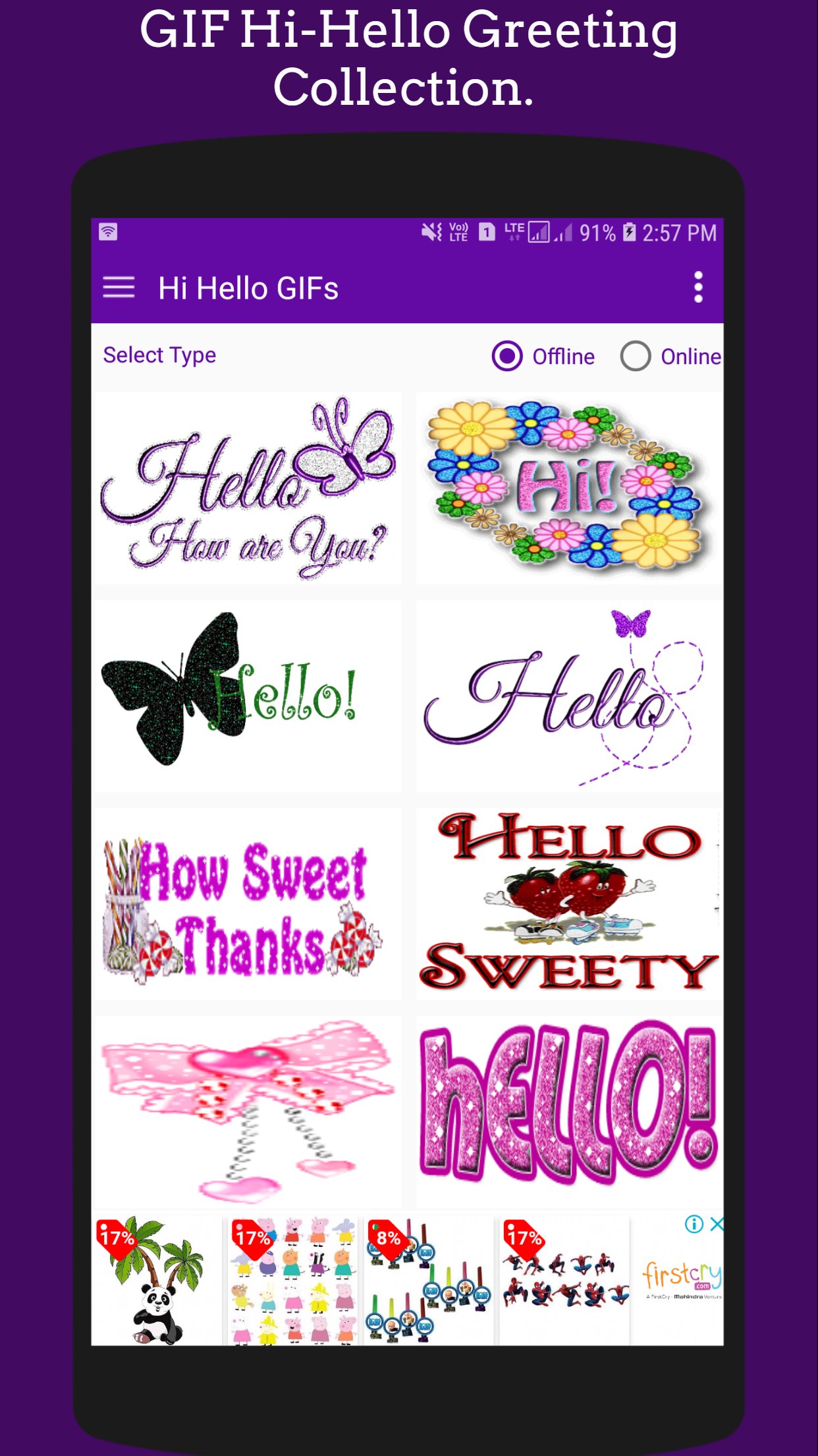 Hi Hello GIF Collection. APK for Android Download