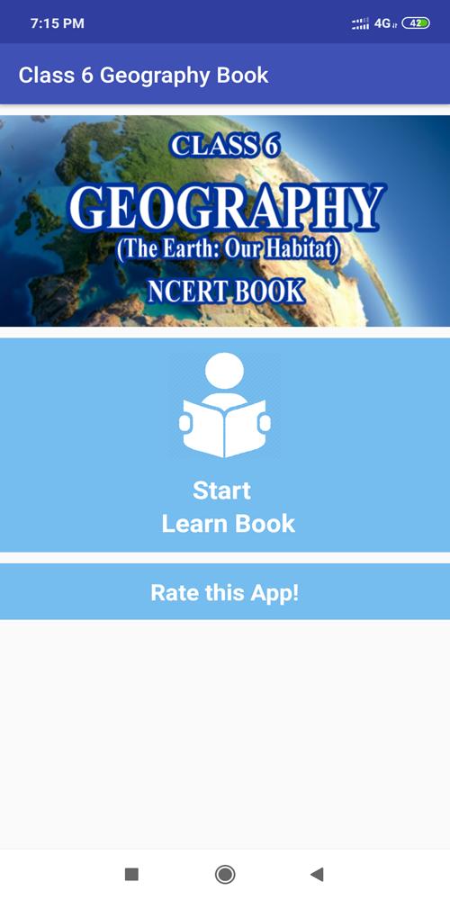 Class 6 Geography NCERT Book In English APK Android class-6-geography-ncert-book-in-english-apk-android