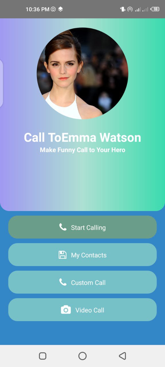 Emma Watson Fake Call: Fake video Call Emma Watson APK do pobrania na ...